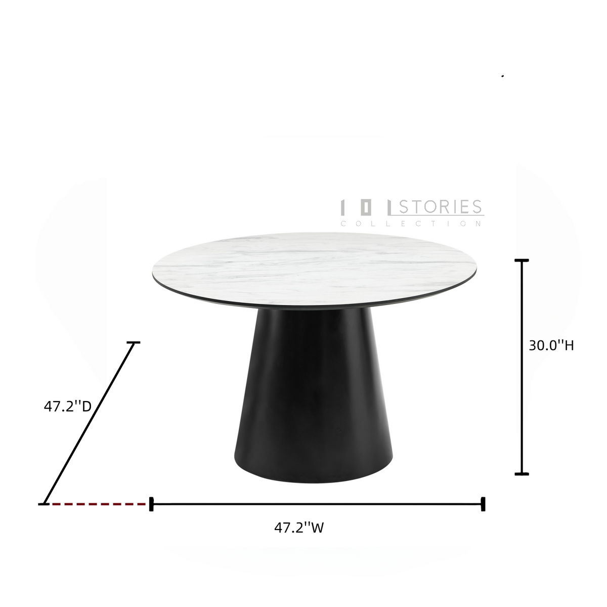 Altair Dining Table White – 101storiescollection