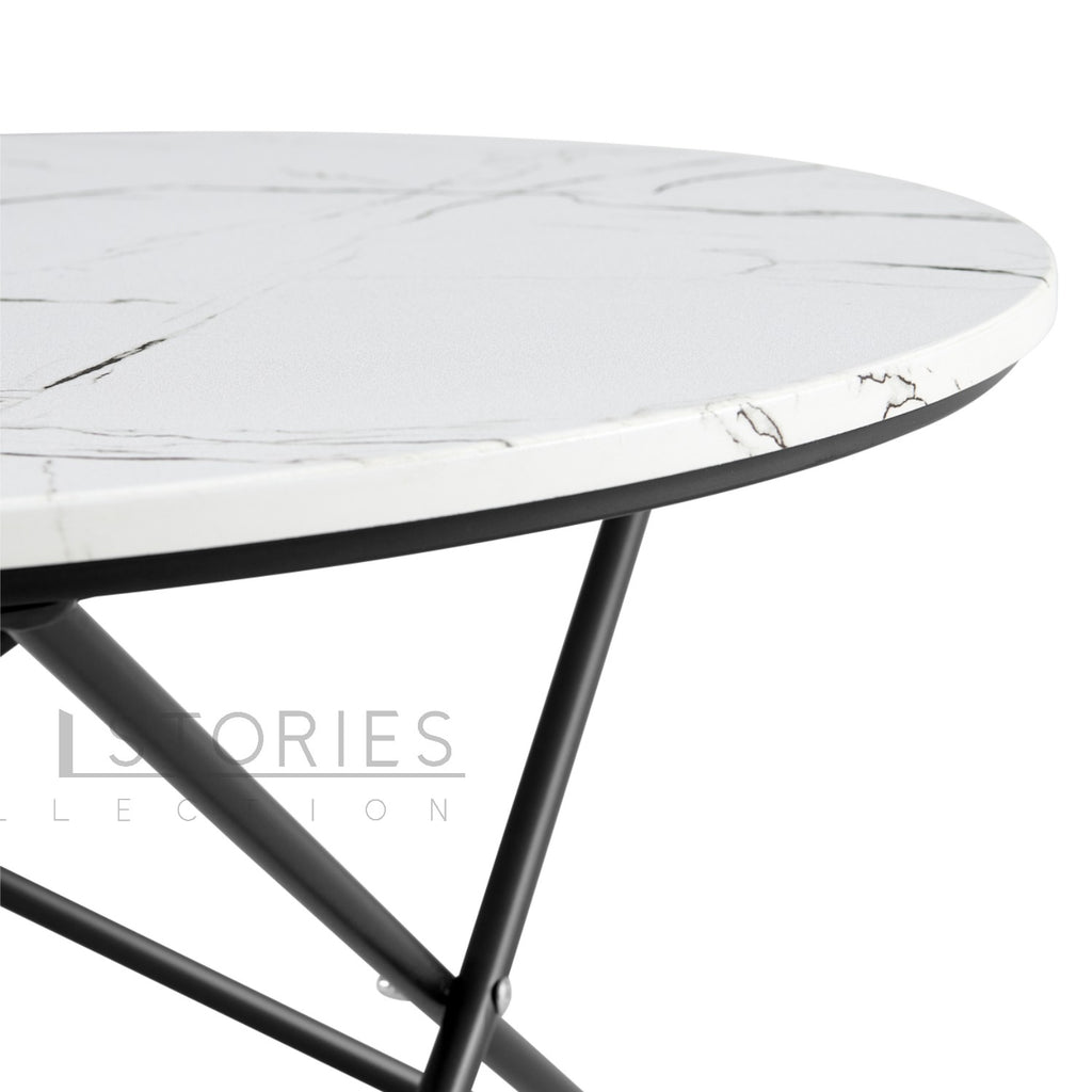 Vega Coffee Table White – 101storiescollection